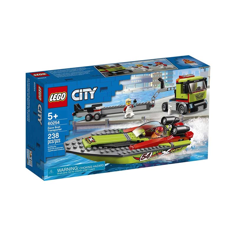 LEGO CITY 60254 RACE BOAT TRANSPORTER | Dečiji svet Igračke za decu
