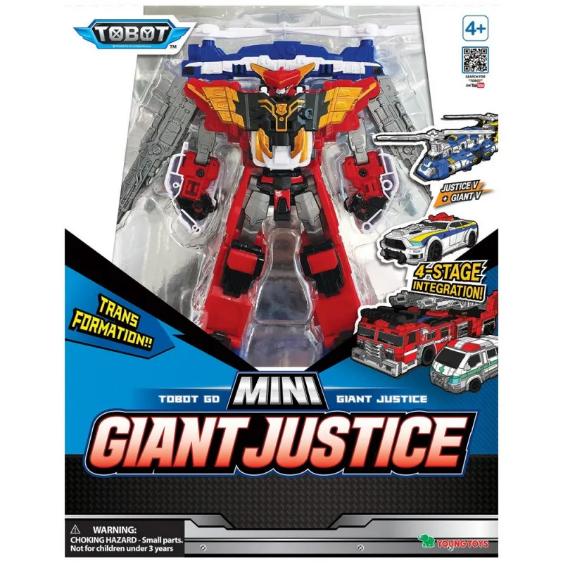 TOBOT MINI GIANT JUSTICE | Dečiji svet Igračke za decu
